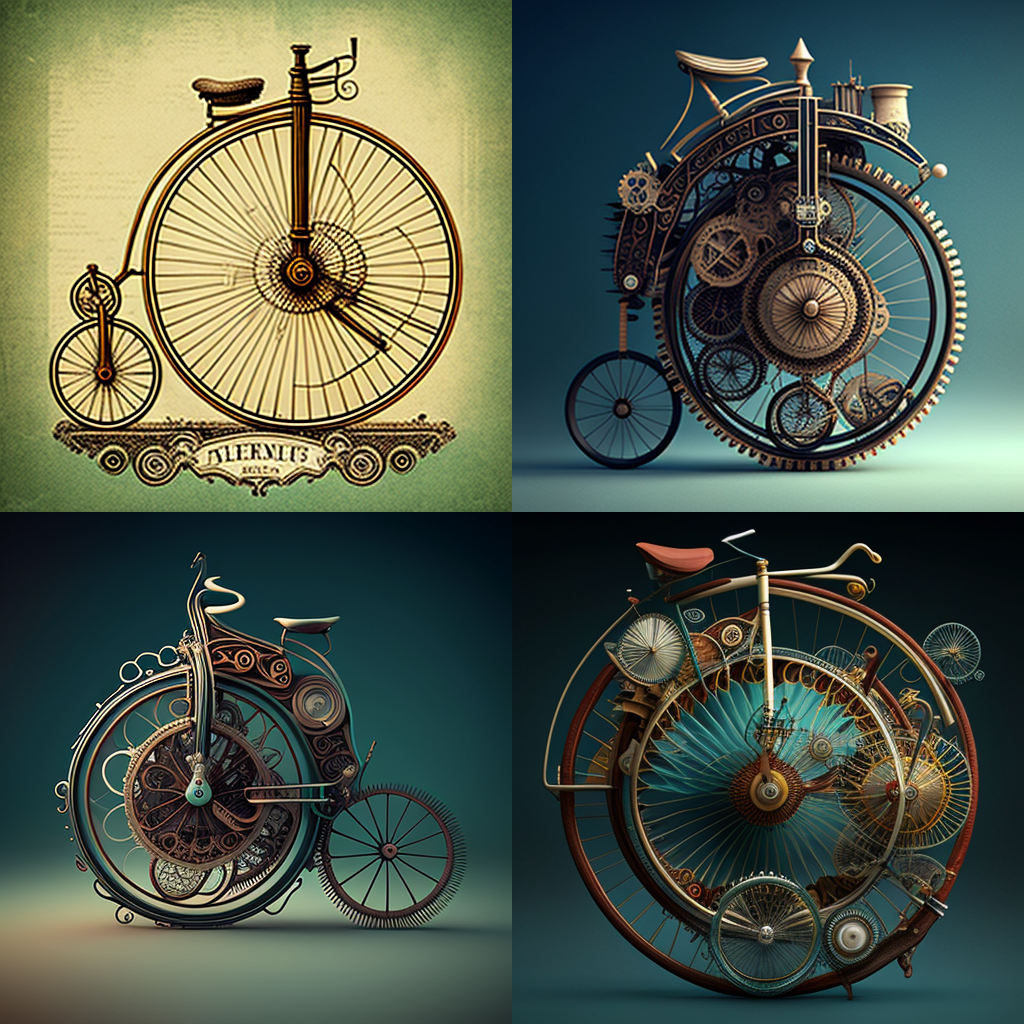 How to make a bicycle time machine in MidJourney - Prompt Hero.Ai
