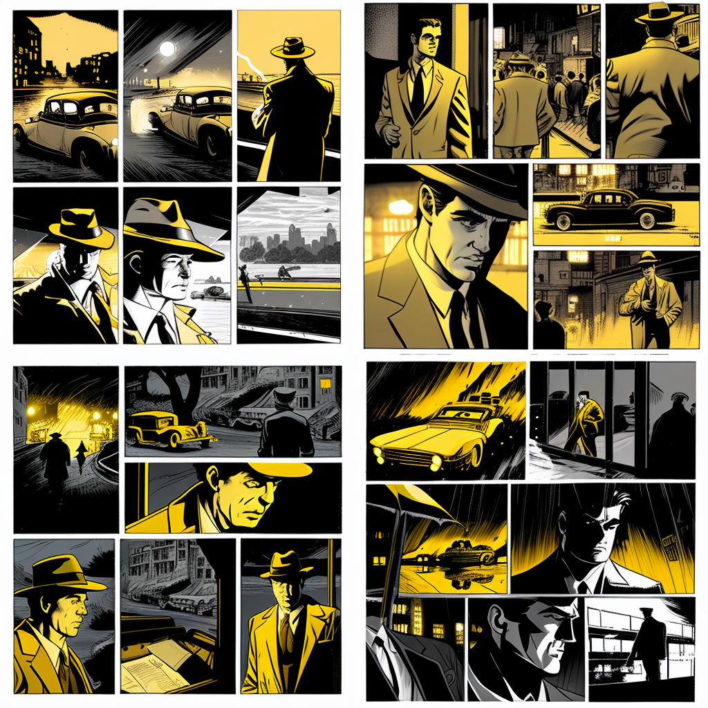 How to make an artistic comic strip in MidJourney - Prompt Hero.Ai