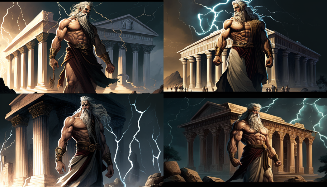 Let’s make Zeus a comic book character in MidJourney - Prompt Hero.Ai